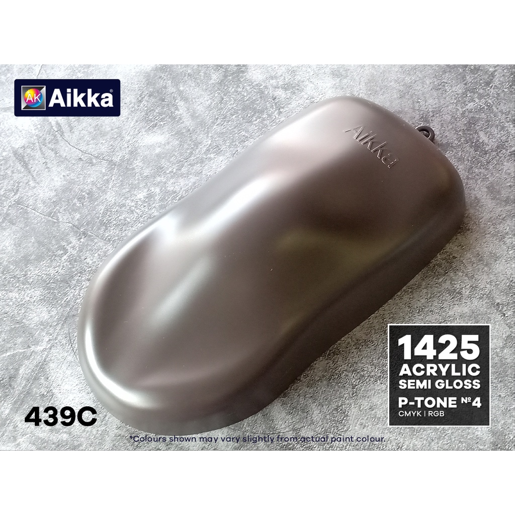 AIKKA Paint PANTONE Colour 439C / 1425 ACRYLIC SEMI GLOSS PAINT ...