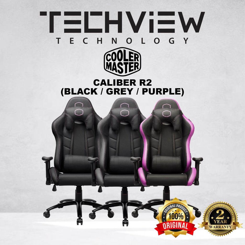COOLER MASTER CALIBER R2 SERIES - PREMIUM GAMING CHAIR | Shopee Malaysia