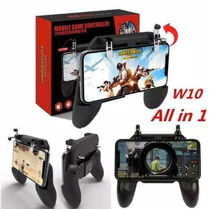 Gamepad w10 pubg moba with plus l1r1 joystick all in one - mobile game ...