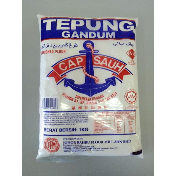 Tepung Gandum Cap Sauh 1kg | Shopee Malaysia
