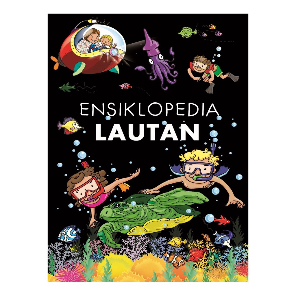 Buku Ensiklopedia Lautan untuk Kanak Kanak Belajar Fakta Menarik ...