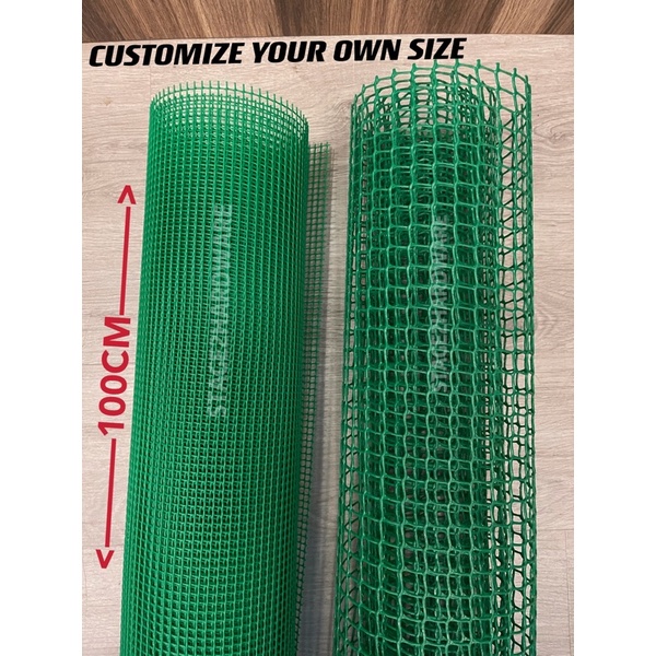 [Ready Stock]PVC Plastic Net / Mega Net/ Jaring Plastik Kebun,Sangkar ...