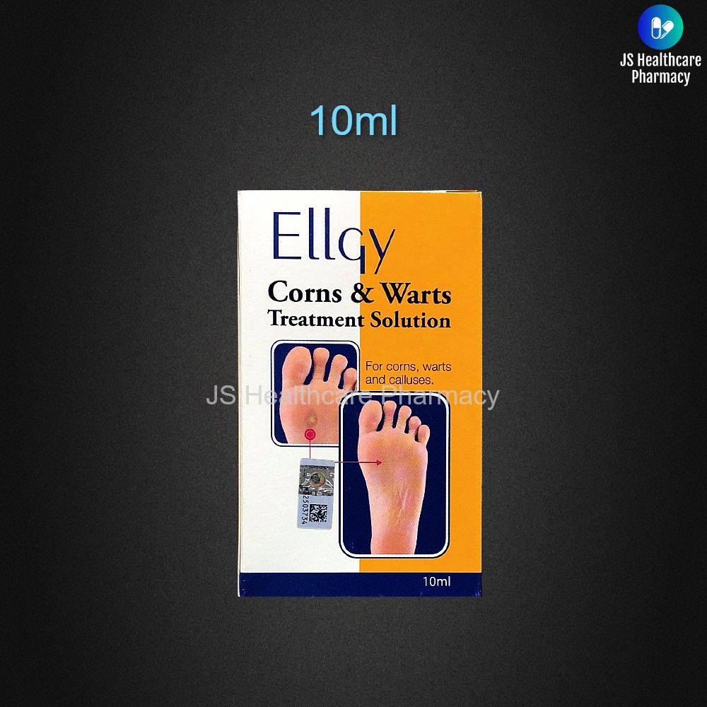Ellgy Corns & Warts Treatment Solution - 10ml | Shopee Malaysia