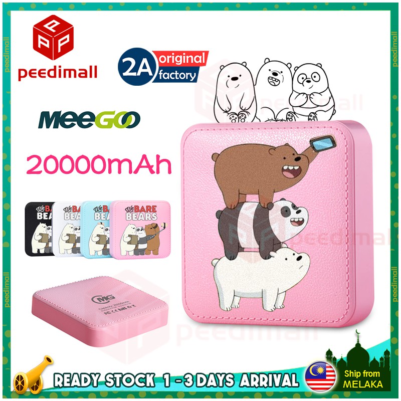 Cute Cartoon PowerBank 20000Mah Mini Power bank Portable Mobile Power ...