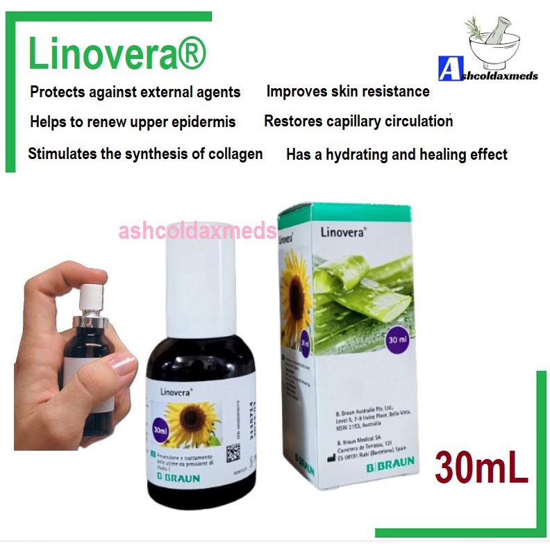 BBraun Linovera Spray 30mL (Prevent Bed Sore/Healing of Stage 1 ...
