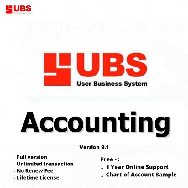 UBS Accounting System or Inventory or Accounting + Billing Ver 9.1 ...