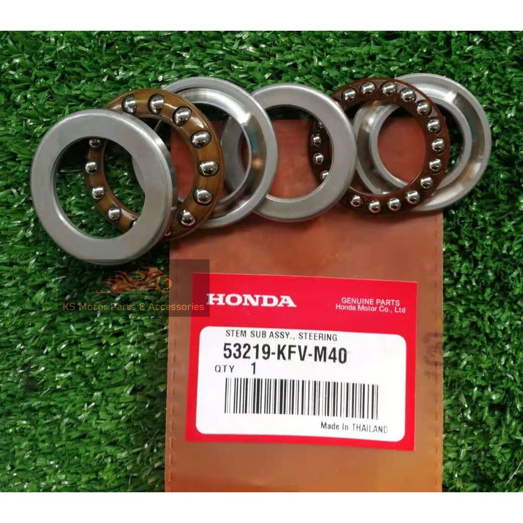 EX5 WAVE 125 C70 GBO STEERING CONE BEARING HANDLE KON STERENG (FORK ...