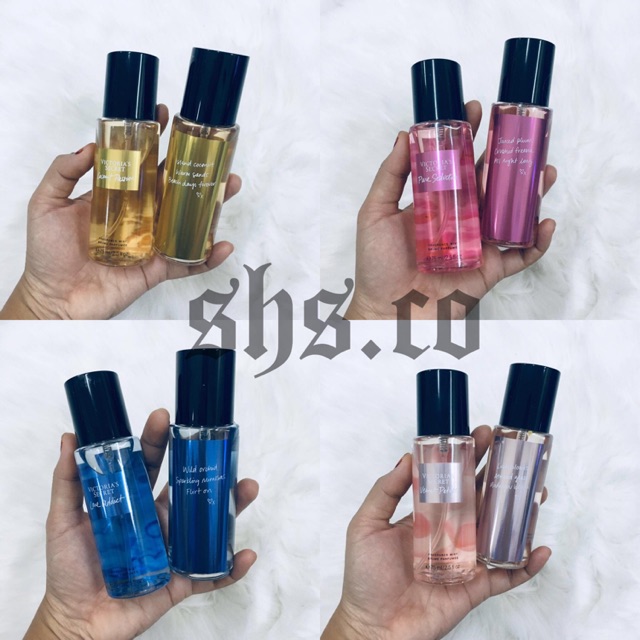 🌷 [NEW] AUTHENTIC VICTORIA’S SECRET TRAVEL MIST 75ML 🌷 | Shopee Malaysia