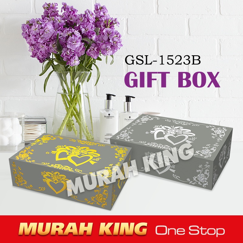 BOX EXCLUSIVE Gift Box / kotak hantaran siap tapak / Kotak Kek / Cake ...