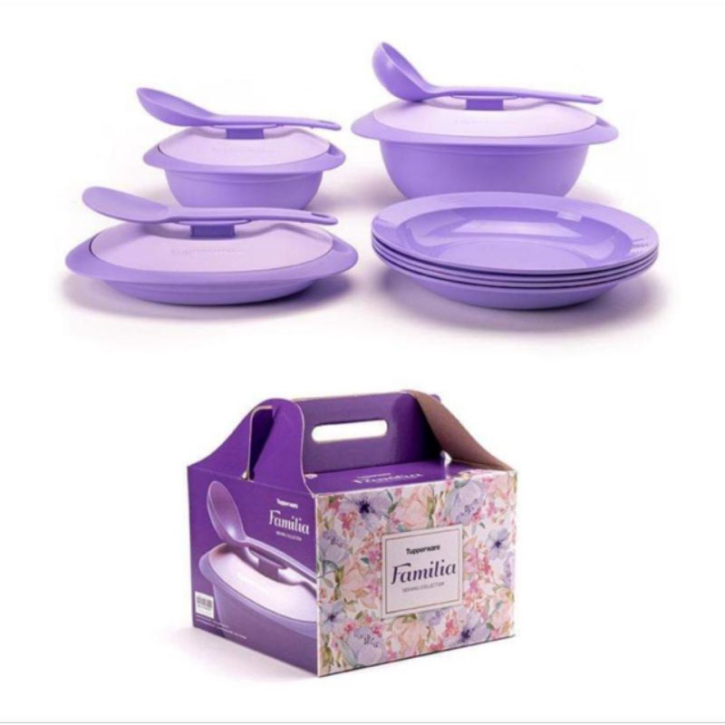 FAMILIA COLLECTION TUPPERWARE / PETIT SERVING SET | Shopee Malaysia