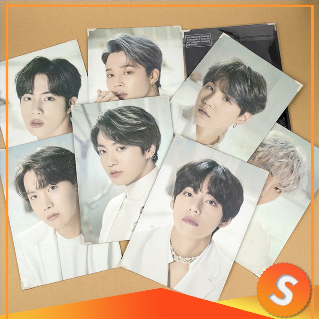 (Safety Packaging + Fragile Labels)KPOP BTS Frame MAP OF THE SOUL TOUR ...