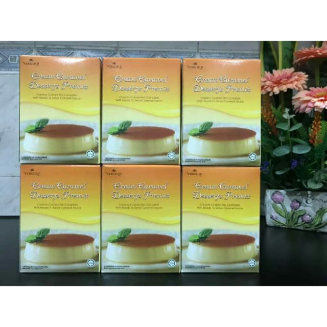 PUDING CARAMEL VERGOLD INSTANT || BANCUH DAN SIAP | Shopee Malaysia