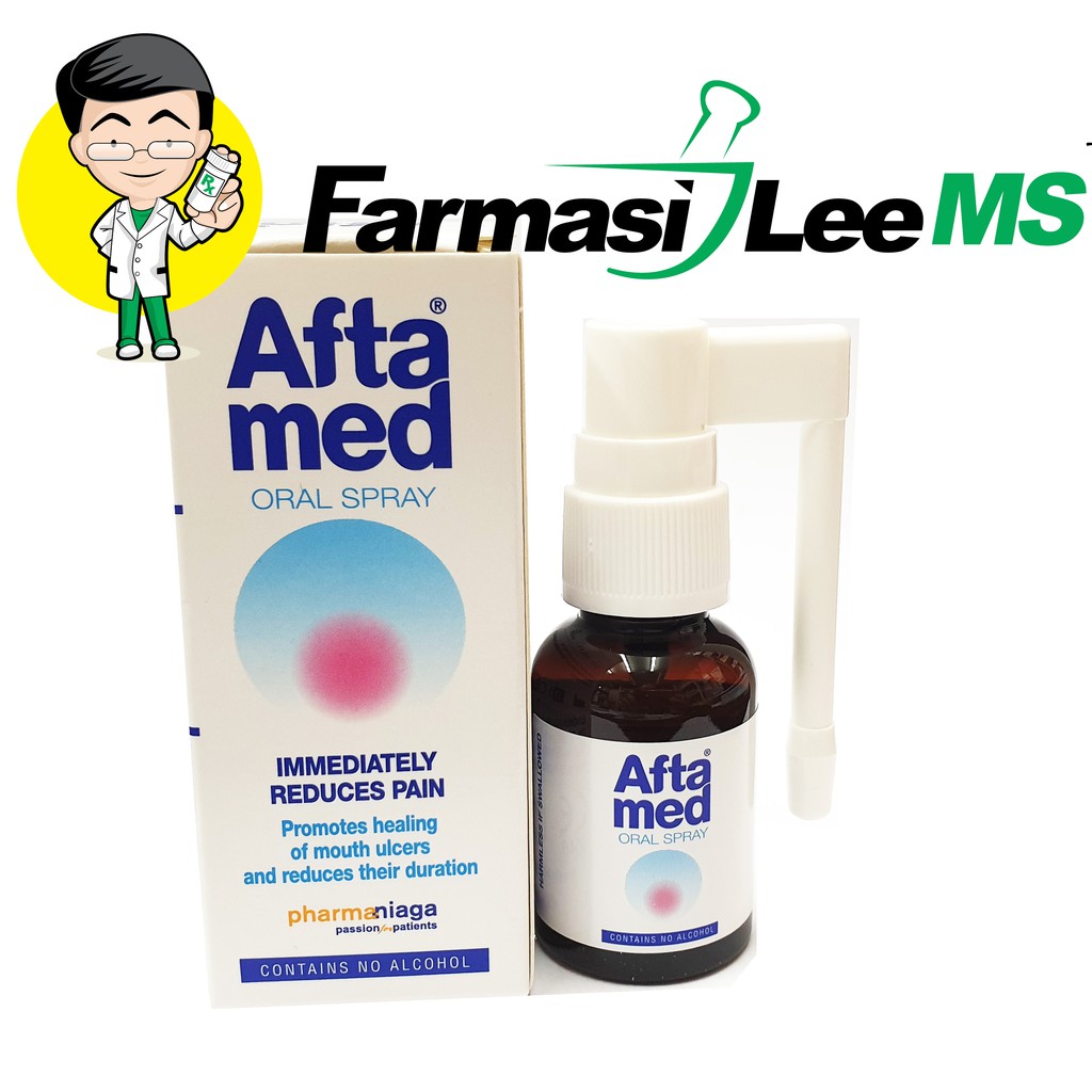 Aftamed Oral Spray 20ml (Exp 11/2022) 30mg/100g | Shopee Malaysia