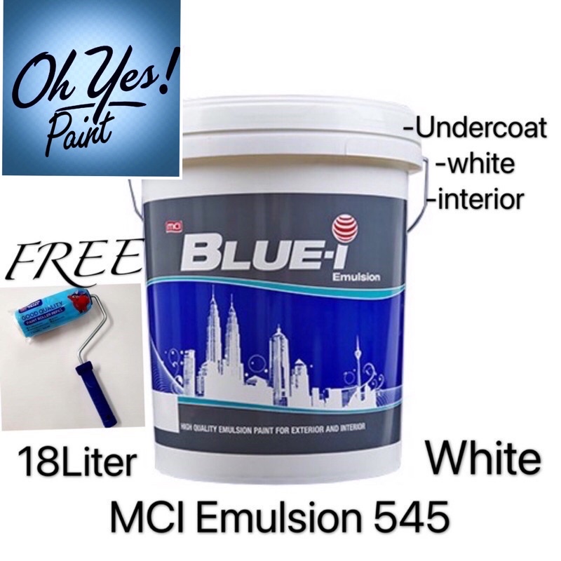18 LITER MCI BLUE i EMULSION 545 (WHITE) | Shopee Malaysia