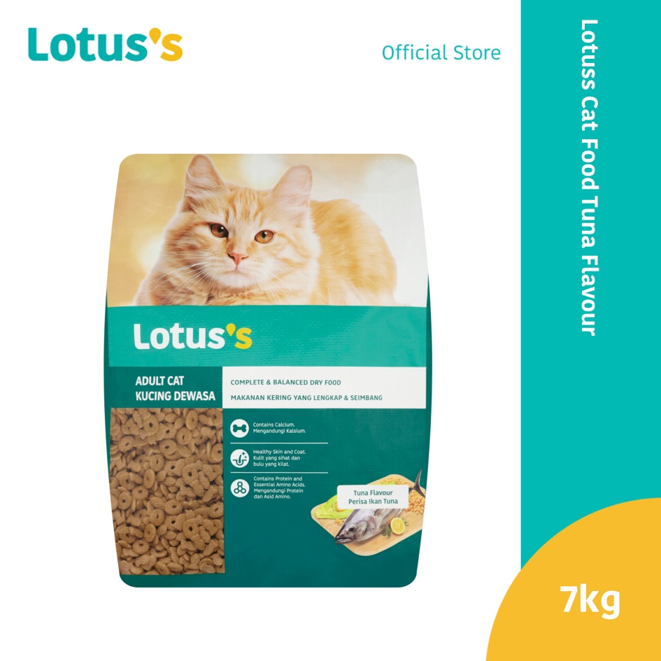 Lotuss Cat Food Tuna Flavour 7kg | Shopee Malaysia