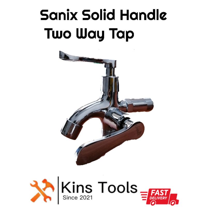 Sanix SX7404 Solid Handle Two Way Tap | Shopee Malaysia