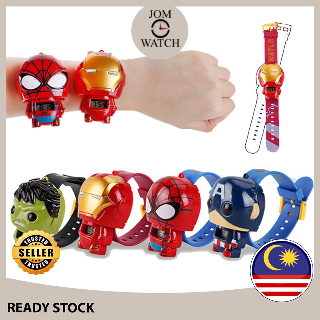 [Ready Stock] Ironman Avengers Disney Mickey Mini Transformer Cartoon ...