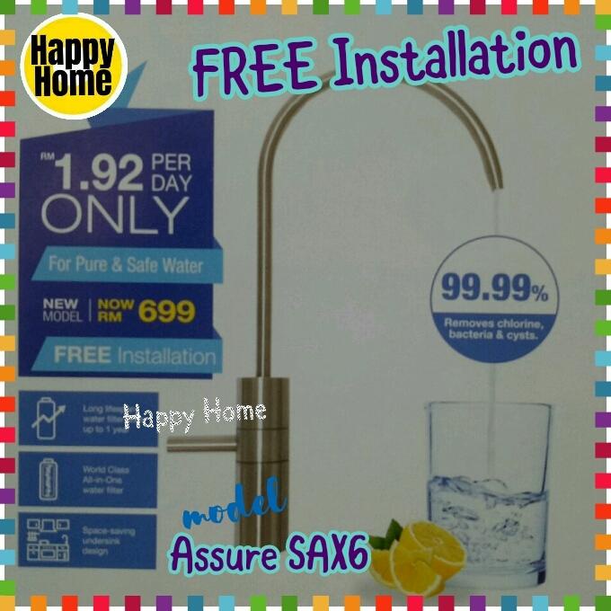 INTRIX Purified Water Assure SAX6 Undersink Water Purification System ...