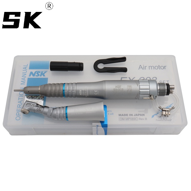 NSK Dental Handpiece Air Turbine Straight Nose E-type Push Button ...