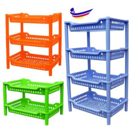Multipurpose/Kitchen Organizer Rack/Rak Serbaguna/Storage Rack 2/3/4 ...