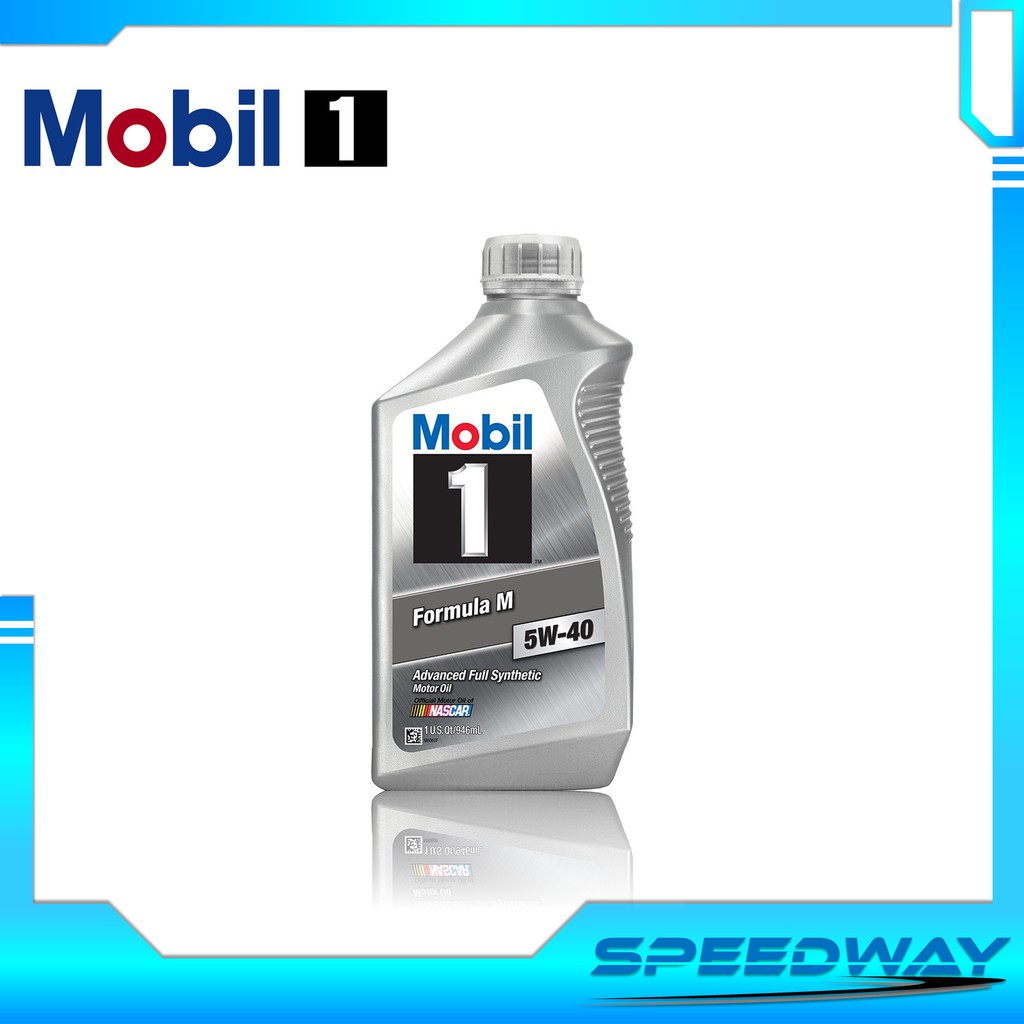 MOBIL 1 FORMULA M 5W40 Fully Synthetic Engine Oil (946ML) | Shopee Malaysia