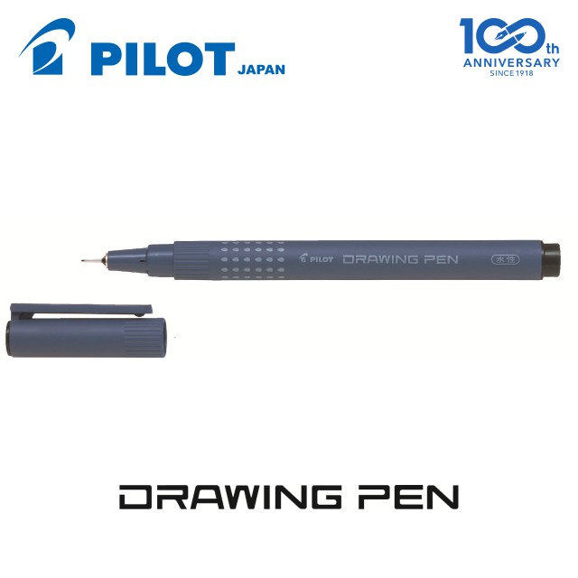 Pilot Pen Drawing Pen Black Ink | Shopee Malaysia