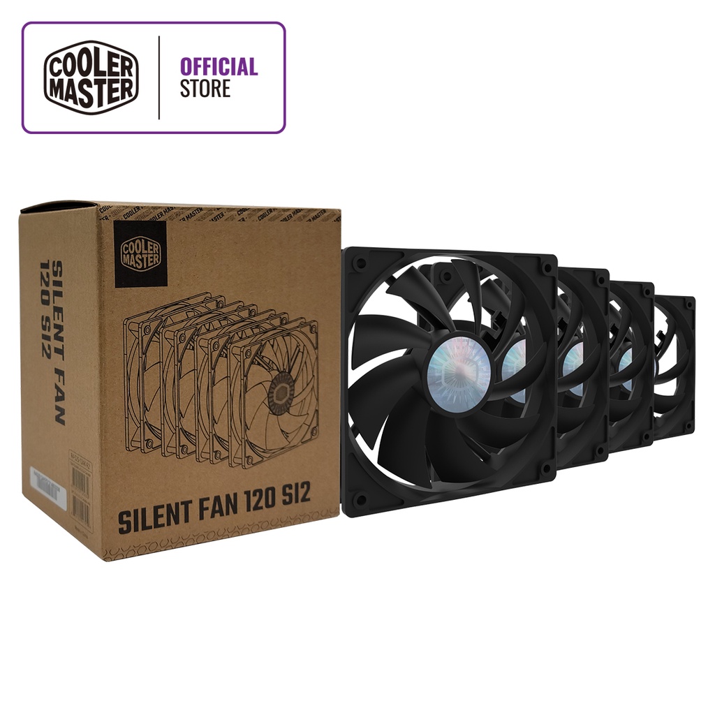 Cooler Master Silent Fan 120 S12 4in1 | Shopee Malaysia