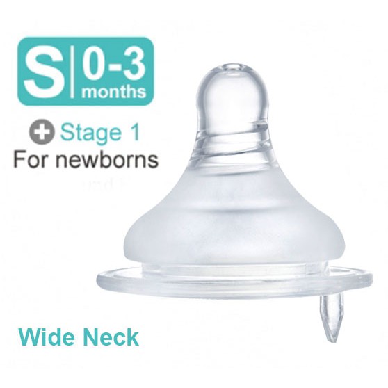 Simba wide neck cross hole ultra soft anti-colic teat | Shopee Malaysia