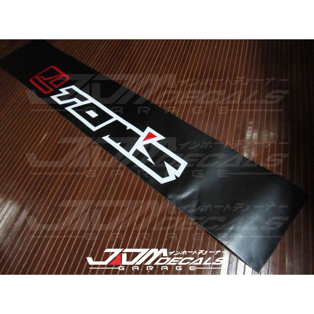 Toyota TOM'S Windshield Banner Sticker | Shopee Malaysia