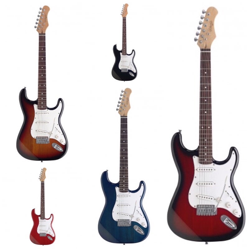 STAGG Standard S electric guitar (stratocaster) | Shopee Malaysia