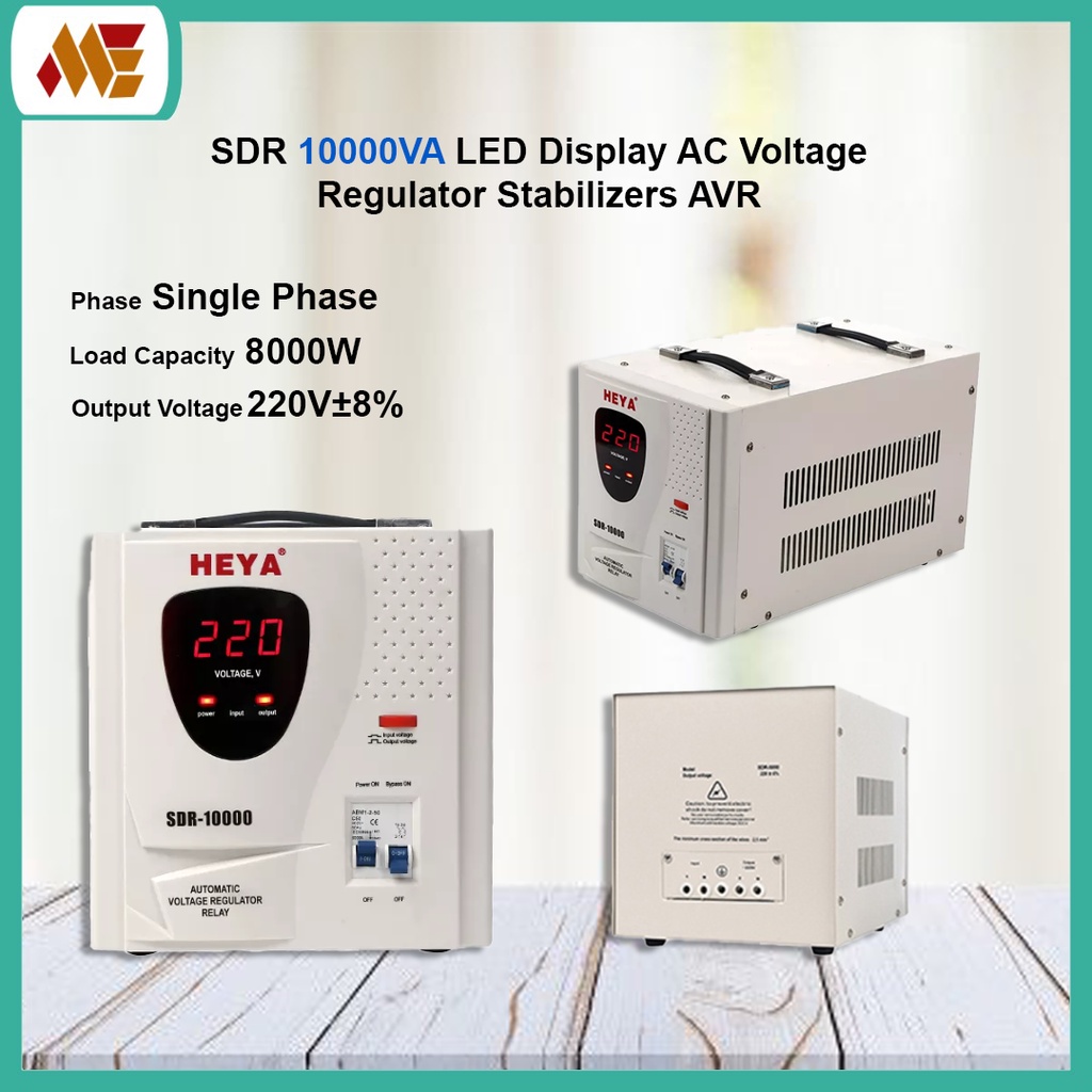 AVR 10KVA Relay Type Full Automatic AC Voltage Regulator/Voltage ...