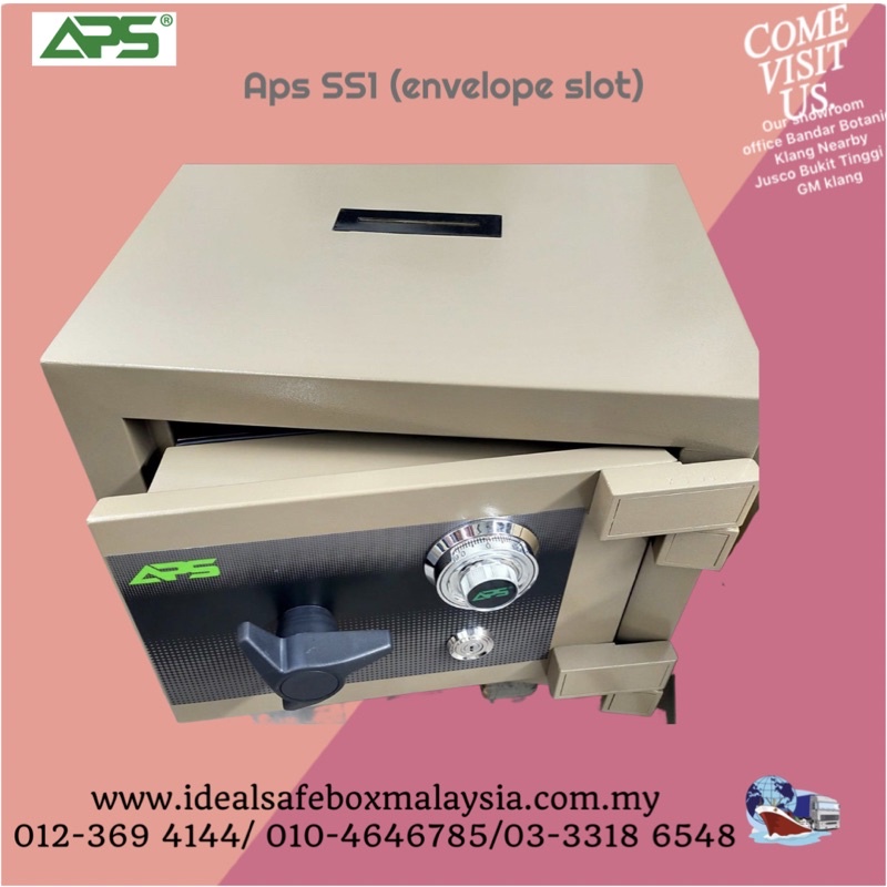 peti besi masjid peti besi surau aps ss1 envelope slot safety box aps ...
