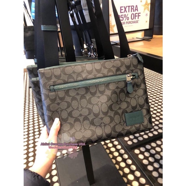 Coach Carrier Zip Crossbody in Colorblock Signature Canvas | Shopee ...