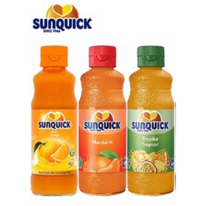 Sunquick Fruit Drink Base 330ml (Orange / Mandarin / Tropical ...