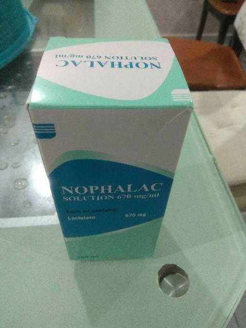 NOPHALAC SOLUTION LACTULOSE 670MG/ML 100ML/200ML FOR CONSTIPATION ...