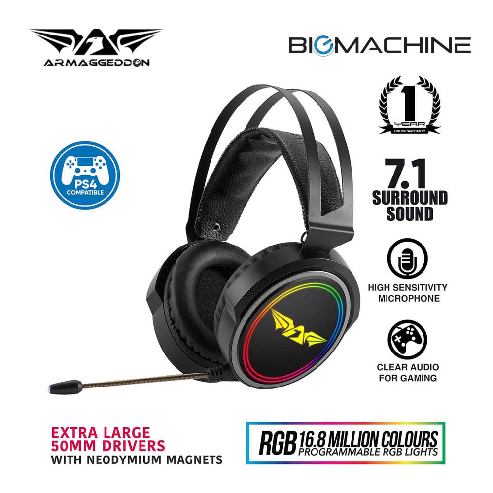 Armageddon Nuke 13R 7.1 Surround | Shopee Malaysia