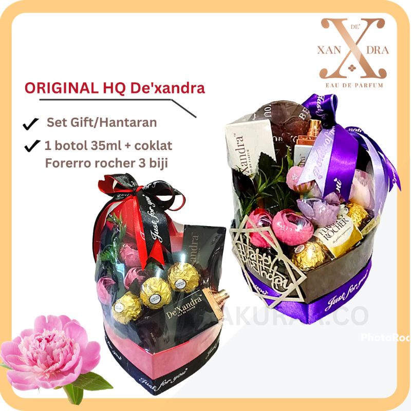PSET HANTARAN PERFUME DEXANDRA - Perfume Gift Set BIRTHDAY ANNIVERSARY ...