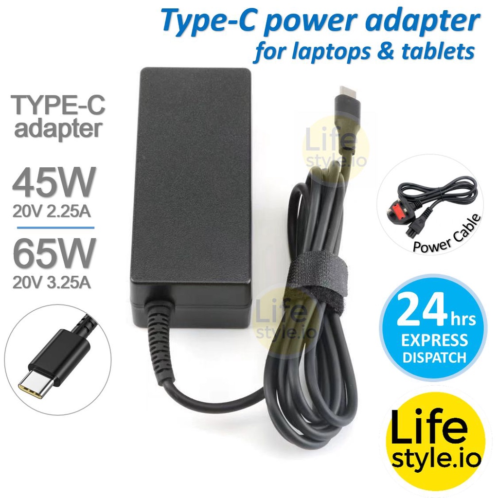 65W USB-C Type-C Adapter Suitable for Dell LA65NM190 HA65NM190 Power ...