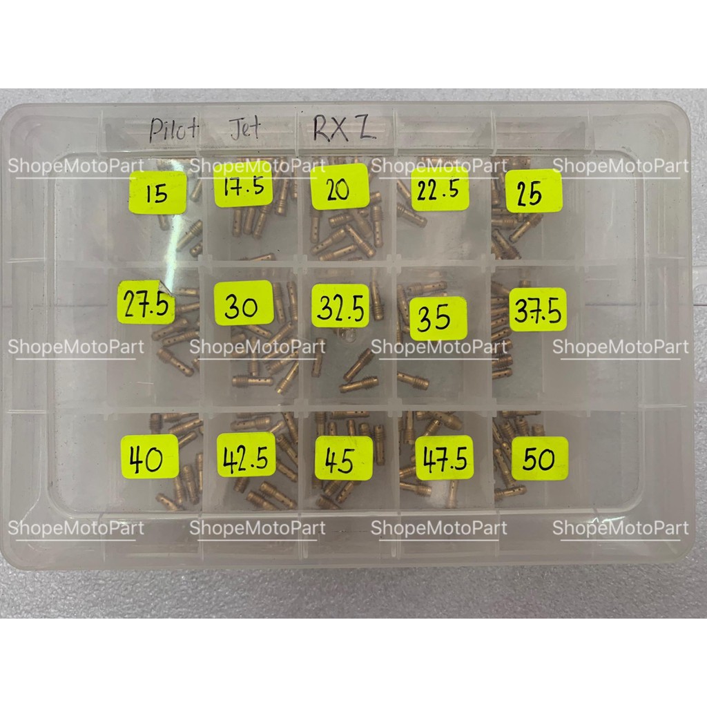 PILOT JET PILOTJET PJ CARBURETOR CARB RXZ 125Z Y125Z 125ZR Y125ZR TZM ...