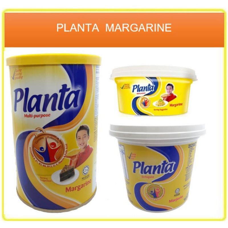 Planta Multi-purpose Margarine / Planta Serbaguna Marjerin 240g ...