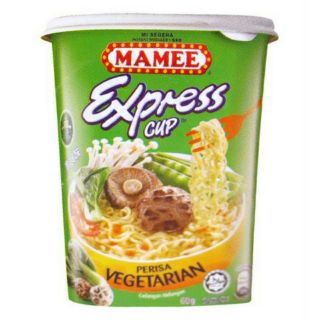 MAMEE EXPRESS MEE CUP VEGETARIAN / CURRY / TOMYAM / CHICKEN (65g x ...