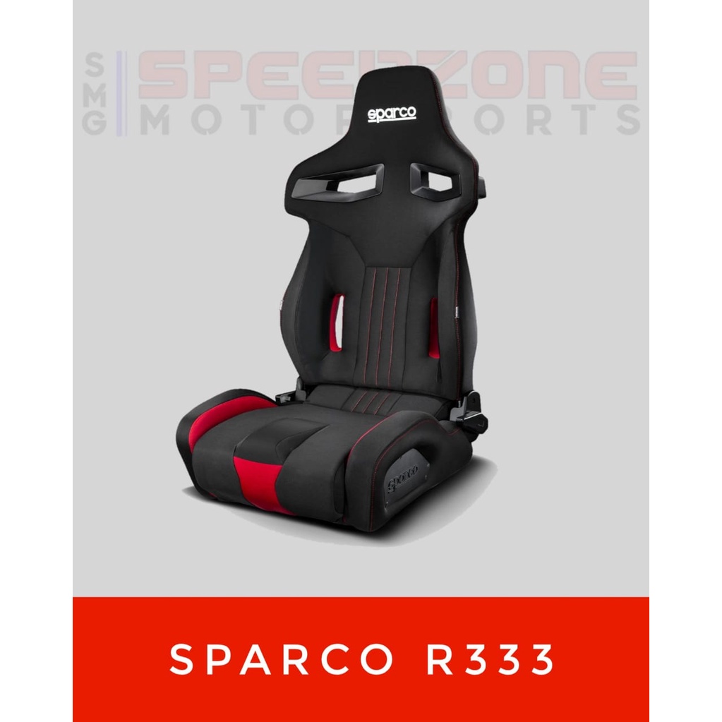 Sparco R333 Reclining Seat (Speedzone) | Shopee Malaysia