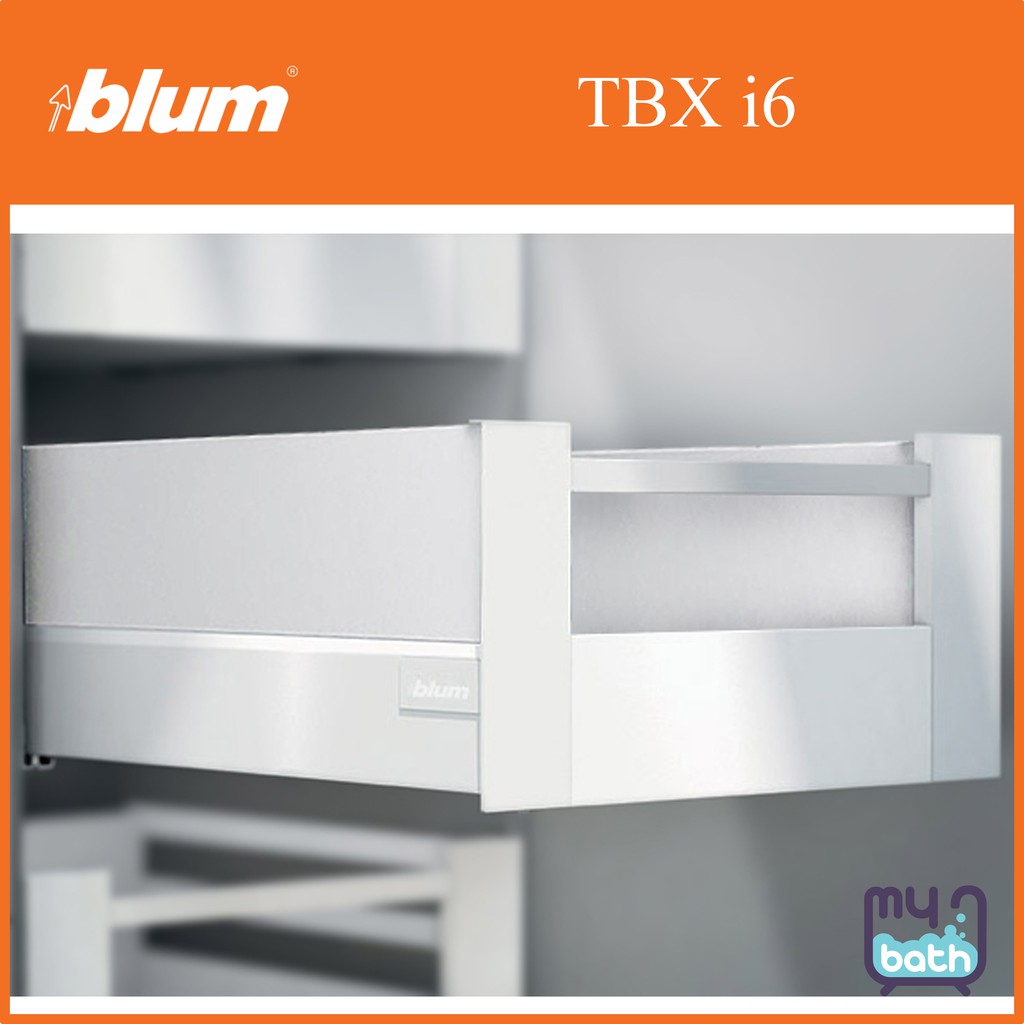 Blum TBX i6 TANDEMBOX BOXCAP inner drawers - Silk White / Aluminium ...