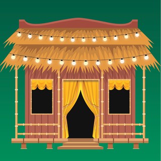 BACKDROP RUMAH KAMPUNG HARI RAYA (SAIZ BESAR) | Shopee Malaysia