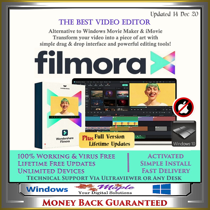 Wondershare filmora x 10.0.6.8 multilingual + 120 effects pack 100% ...