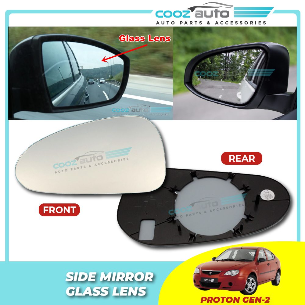 Proton Gen2 / Persona old Side Mirror Glass Mirror Len Lens | Shopee ...