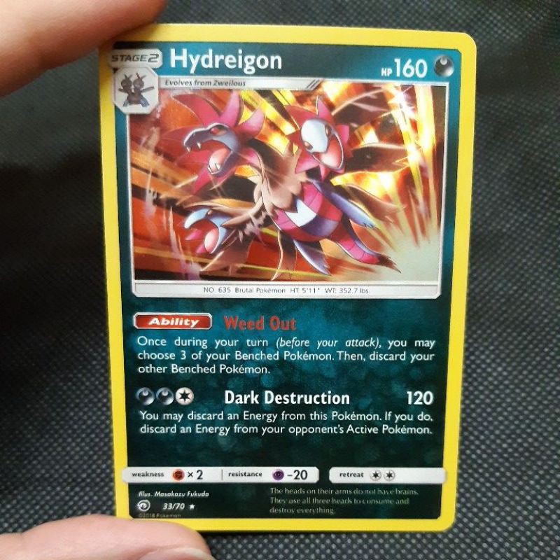 Hydreigon Card
