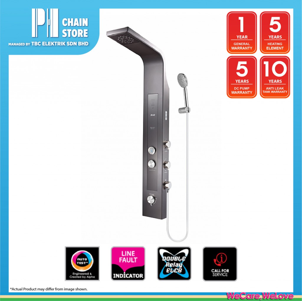 ALPHA SMART REVO E DC PUMP WATER HEATER (MOCHA) | Shopee Malaysia