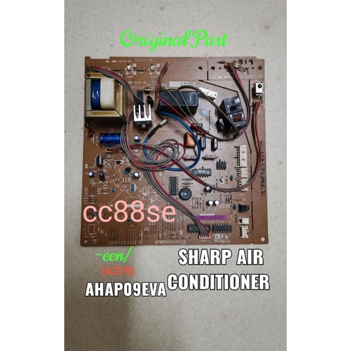 SHARP AIR CONDITIONER CONTROL BOARD UNIT MAIN BOARD PCB AHAP09EVA AH ...