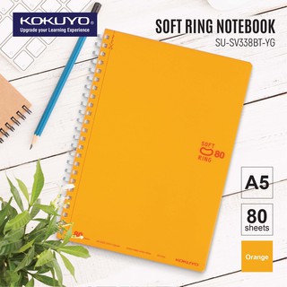KOKUYO SOFT RING NOTEBOOK A5 / B5 (80 SHEETS) 6MM RULED WITH DOTTED | Shopee Malaysia